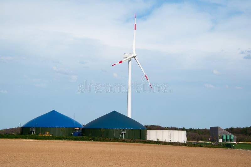 Biogas plant 15 stock photo. Image of production, energy - 5900234