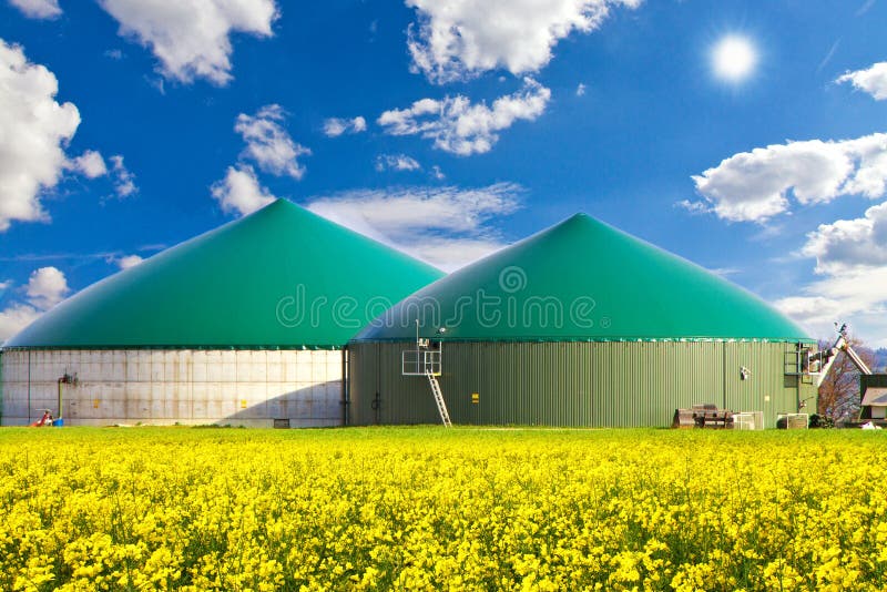 Biogas production stock photo. Image of ecology, biodiesel - 58743098