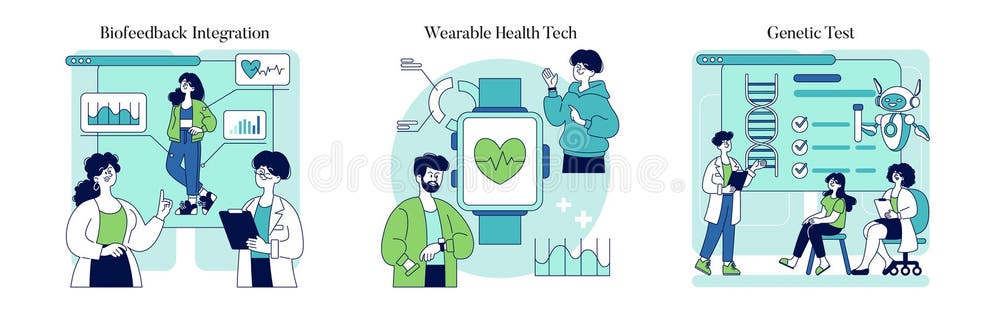 Biofeedback Integration Stock Illustrations – 18 Biofeedback ...