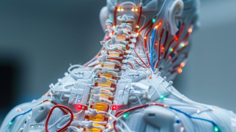 Biohacking Wearable Implant Devices Stock Illustration - Illustration ...