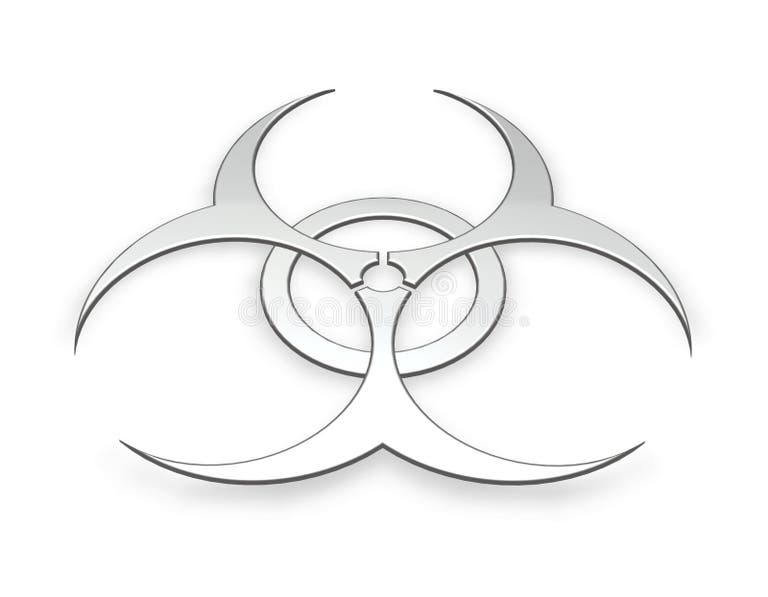 Round Biohazard Symbol Warning Sign Stock Illustrations – 679 Round ...