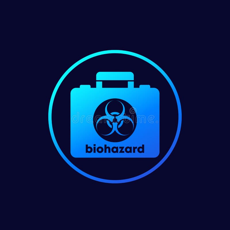 Biohazard Symbol, Biological Hazard Sign on White Stock Vector ...