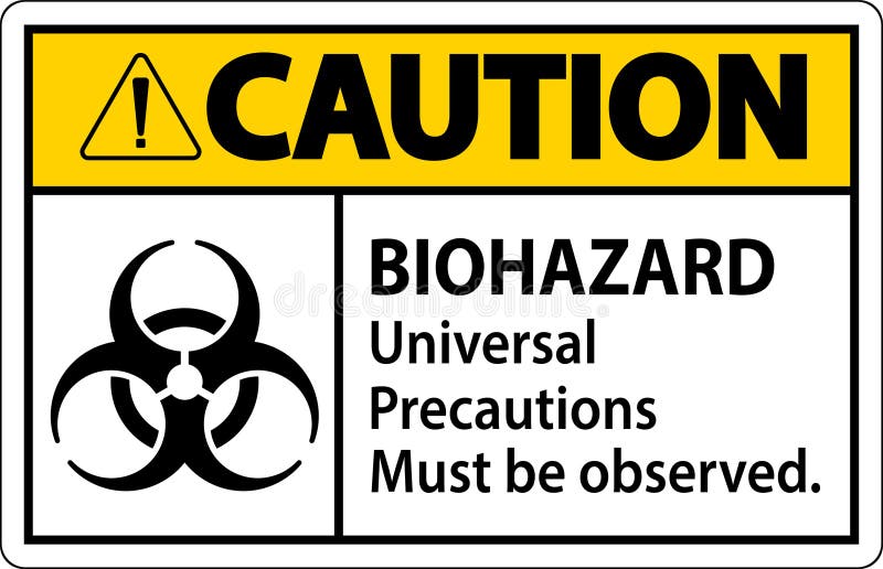 Universal Precautions Stock Illustrations – 41 Universal Precautions ...