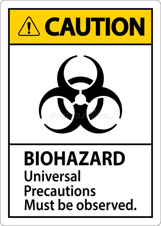 Universal Precautions Stock Illustrations – 41 Universal Precautions ...