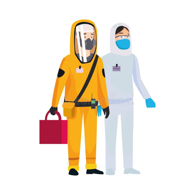 Biohazard Suits Stock Illustrations – 425 Biohazard Suits Stock ...