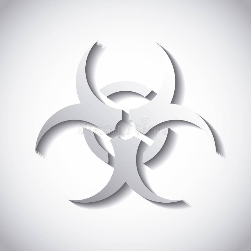 Biohazard icon design stock vector. Illustration of organic - 92716986
