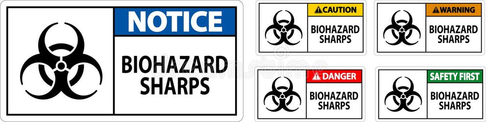 Biohazard Sharps Stock Illustrations – 192 Biohazard Sharps Stock ...