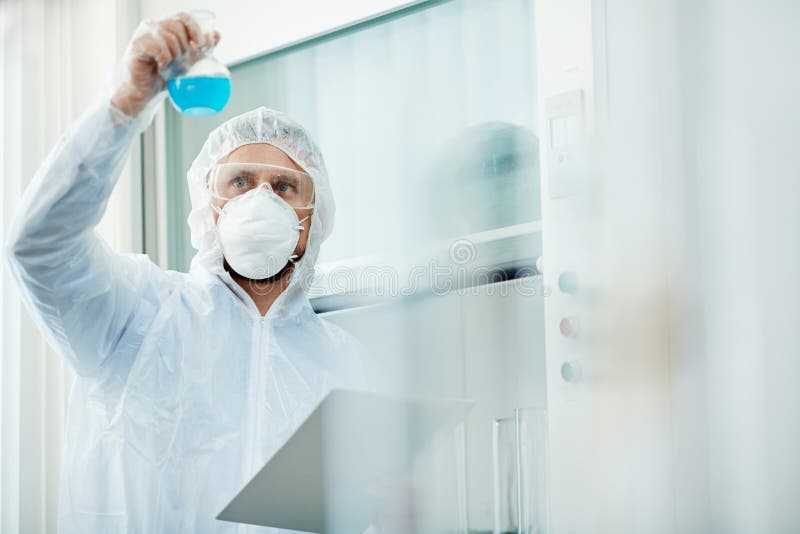 Biohazard liquid stock image. Image of flask, clinic - 83936553