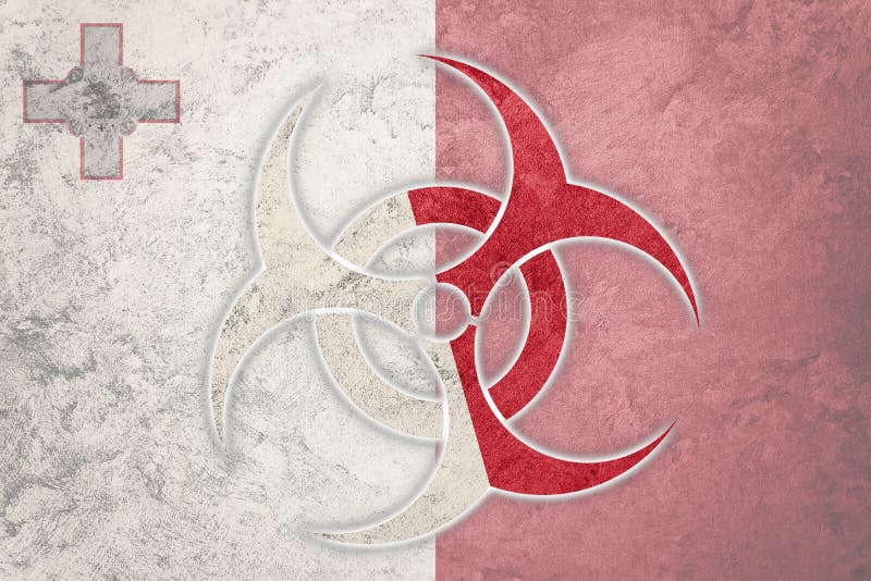 Biohazard Malta, Biohazard from Malta, Malta Quarantine Stock Image ...