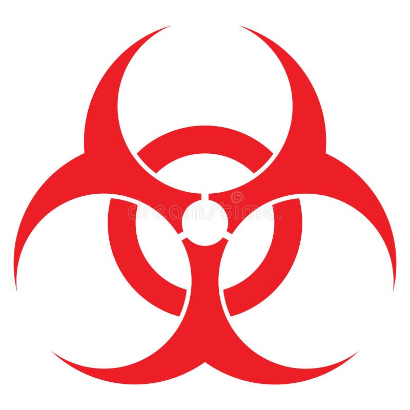 Biohazard sign stock vector. Illustration of hazardous - 23041425
