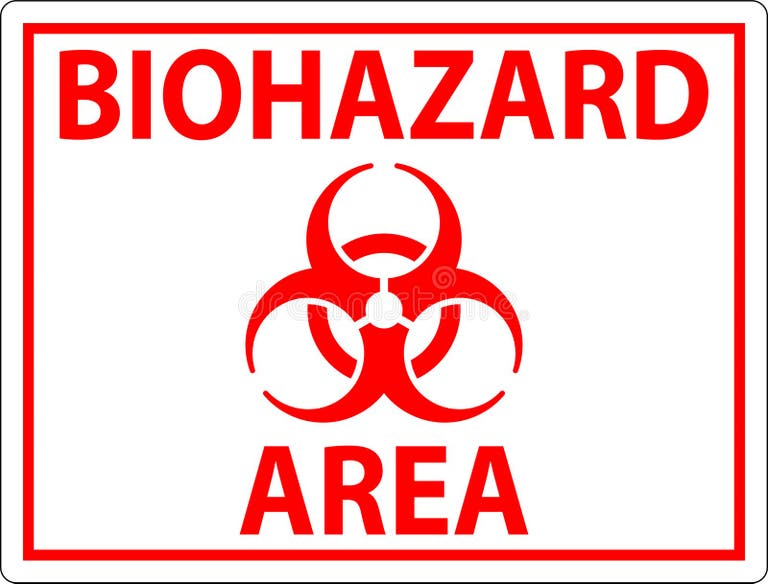 Biohazard Sign, Biohazard Area Stock Vector - Illustration of protect ...