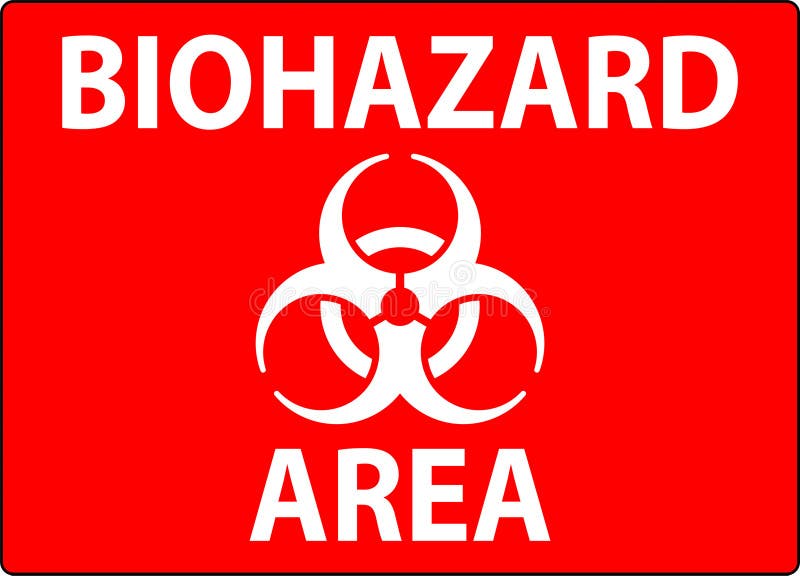 Biohazard Sign, Biohazard Area Stock Vector - Illustration of protect ...