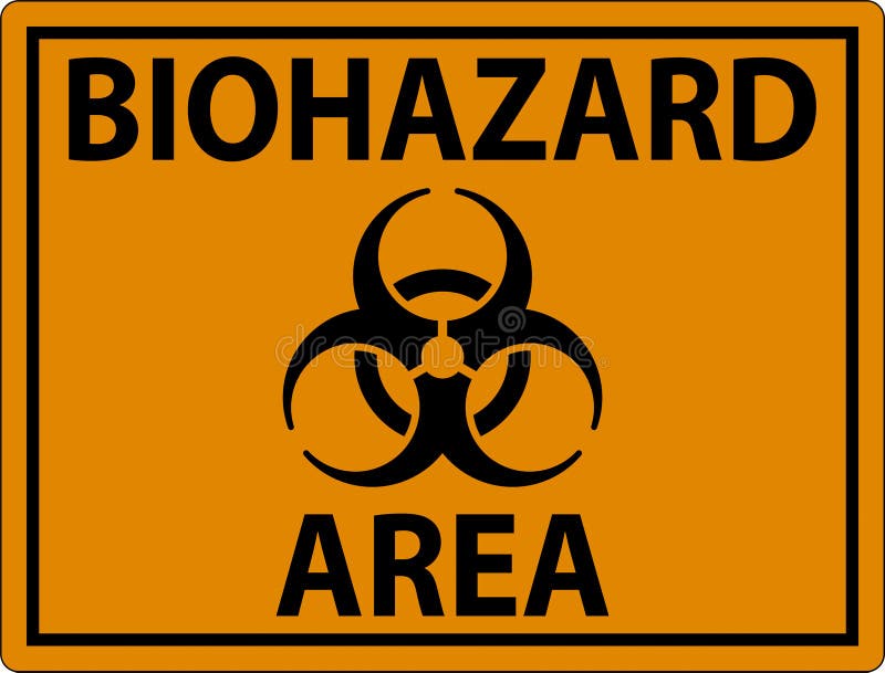 Biohazard Sign, Biohazard Area Stock Vector - Illustration of dangerous ...