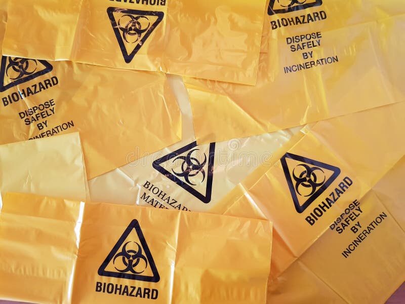 Biohazard Sign Yellow Bags Stock Photos - Free & Royalty-Free Stock ...