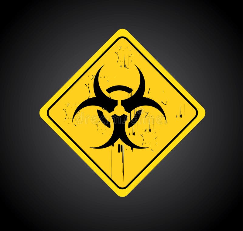 Biohazard symbol stock vector. Illustration of biohazard - 30442512