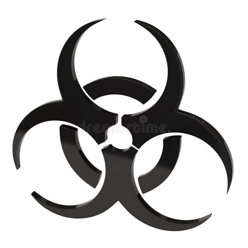 Biohazard symbol stock vector. Illustration of biohazard - 30442512