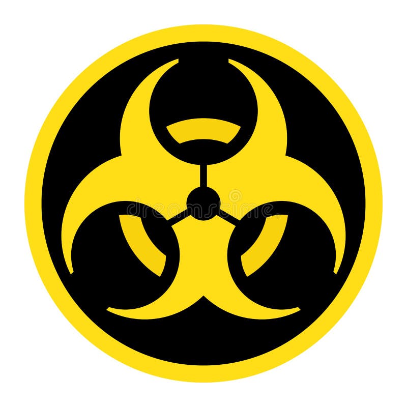 Toxic Hazard Sign, Fire Warning Sign, Attention Sign, Biohazard Sign ...