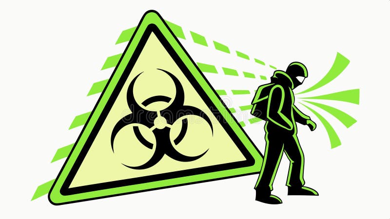 Biohazard Symbol Vector Cartoon Drawing Stock Illustrations – 526 ...