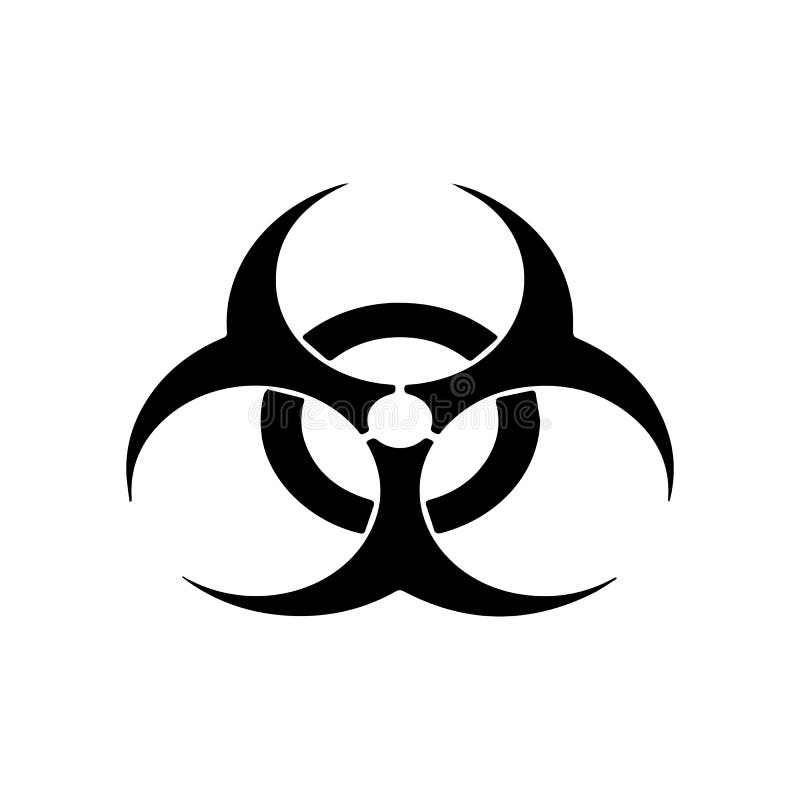 Biohazard Sign No Background Stock Illustrations – 282 Biohazard Sign ...