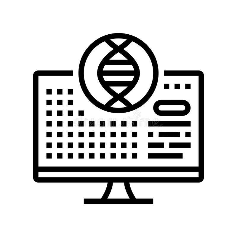 Bioinformatics Cryptogenetics Stock Illustrations 3 Bioinformatics