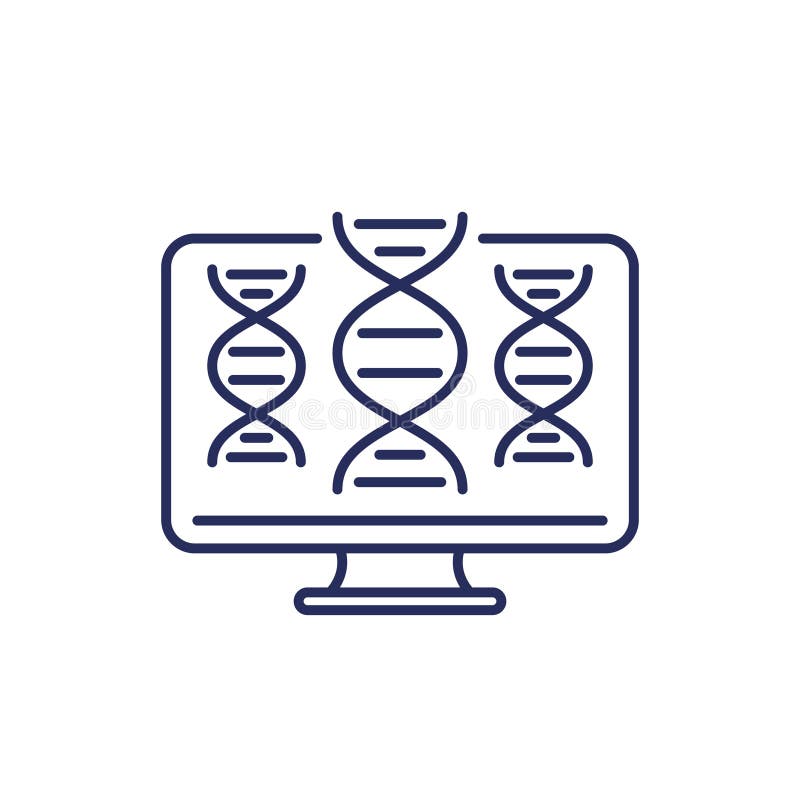 Bioinformatics Icon, Analysis of Biological Data Stock Vector ... Bioinformatics Icon, Analysis of Biological Data Stock Vector ...