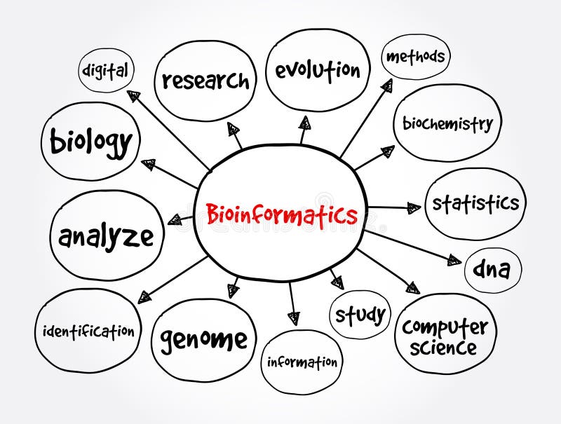 Biotechnology Mind Map, Concept for Presentations and Reports Stock ...