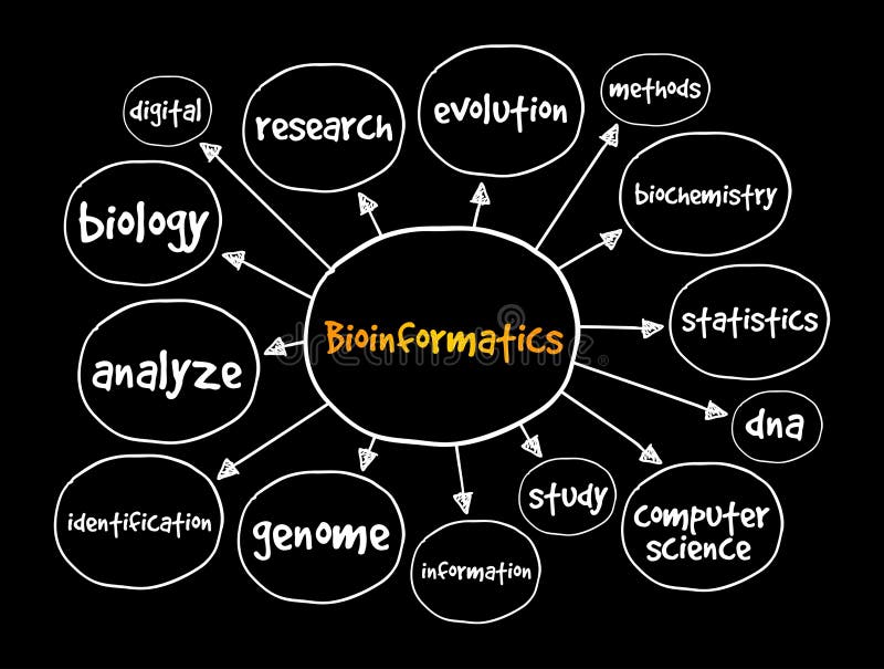 Bioinformatics Mind Map, Concept for Presentations and ...