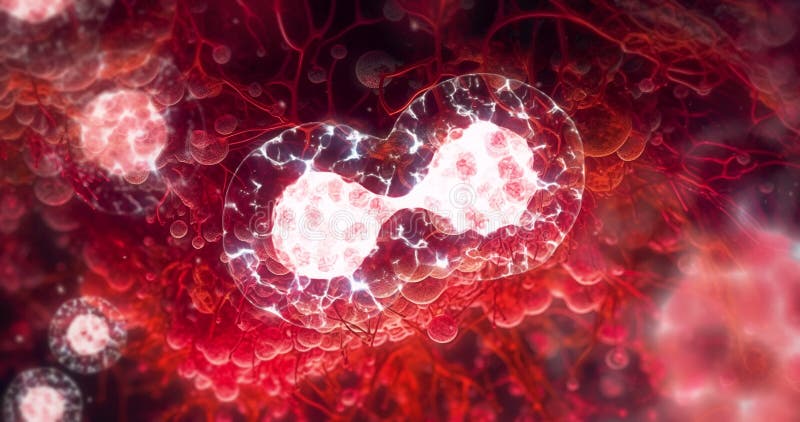 Biological Cell Separation Process Stock Video - Video of reproduction ...