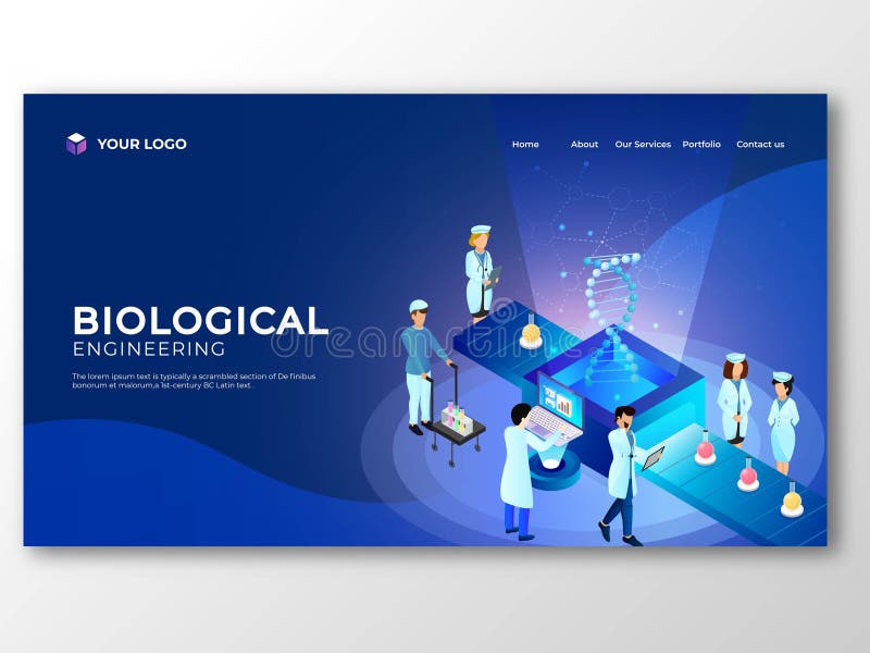 Biological Engineering Concept Based Landing Page Design with ...