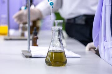 Biological Oxygen Demand BOD Testing Process in Lab. Stock Photo ...