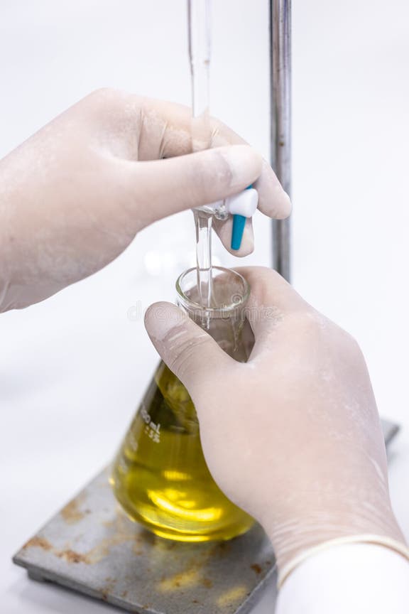 Biological Oxygen Demand BOD Testing Process in Lab. Stock Photo ...