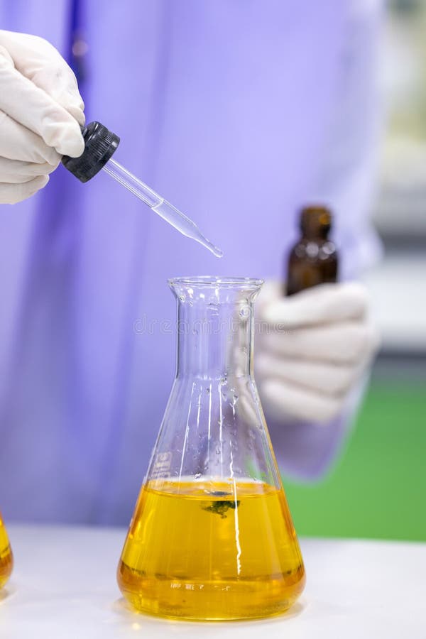 Biological Oxygen Demand BOD Testing Process in Lab. Stock Image ...