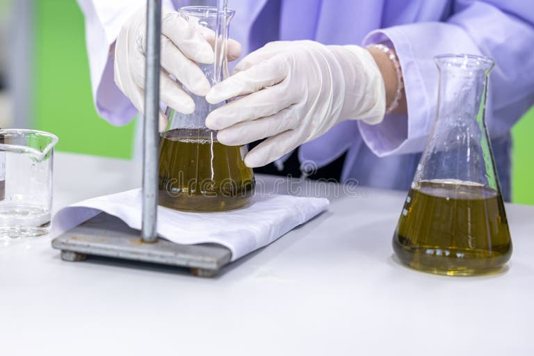 Biological Oxygen Demand BOD Testing Process in Lab. Stock Image ...