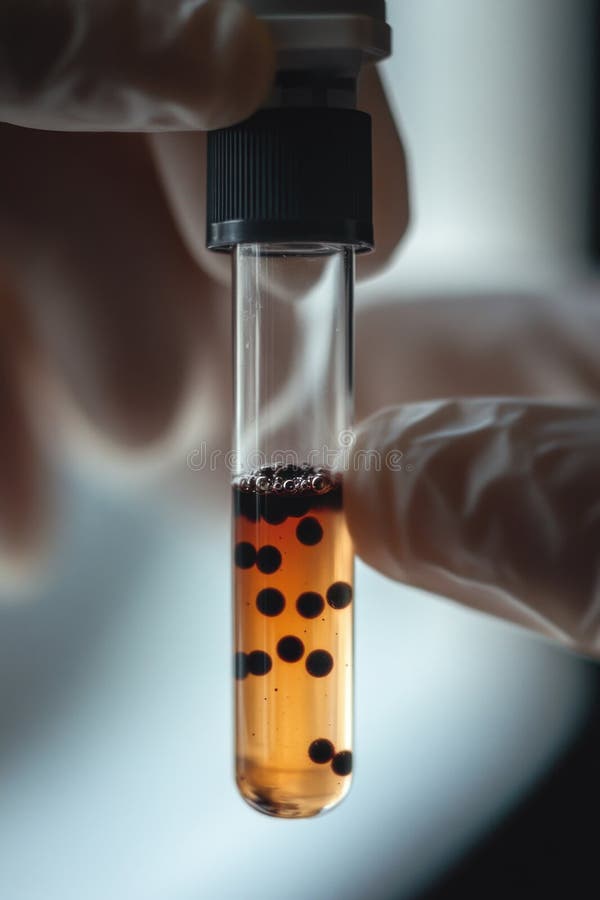 Biological sample analysis stock photo. Image of microscopic - 363813378