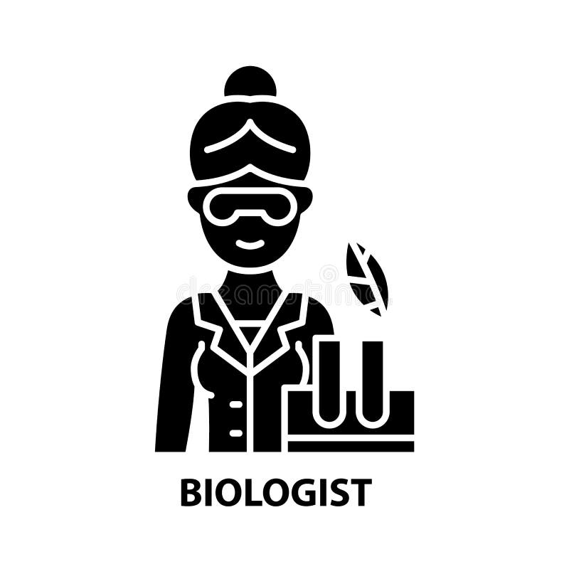 Biologist Icon Vector from Arts Concept. Thin Line Illustration of ...