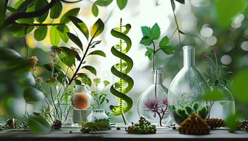 Biology Laboratory Nature and Science, Plant and Environmental Study ...