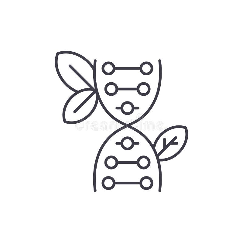 Biology Line Icon Concept. Biology Vector Linear Illustration, Symbol ...