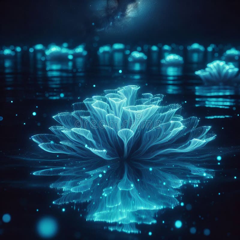 163 69. Bioluminescence_ a Natural Phenomenon Where Living Rgan Stock ...