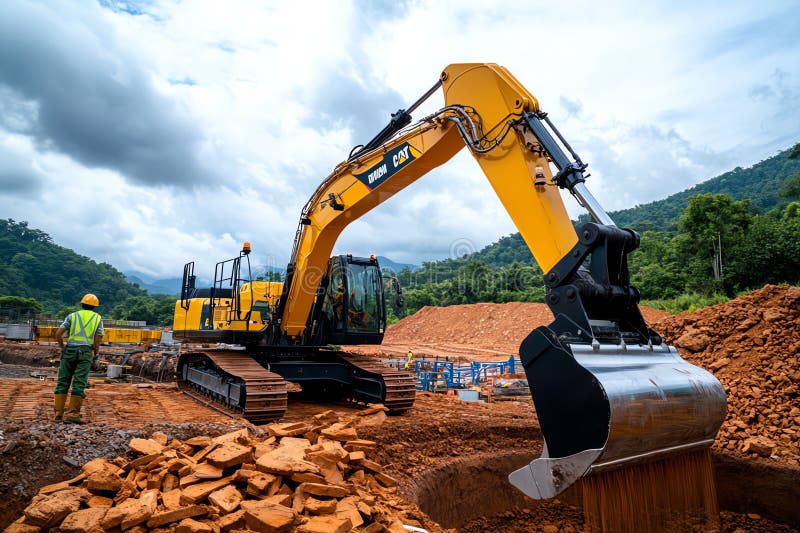 Biomass Development Projects are Captured in a Realistic Photo of a ...