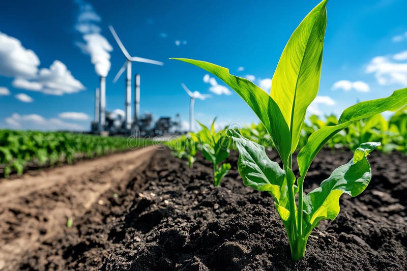 Biomass Engineering and Technology are Highlighted in a Realistic Photo ...