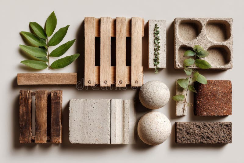 Biomaterial Samples: Sustainable and Eco-Friendly Design Stock ...