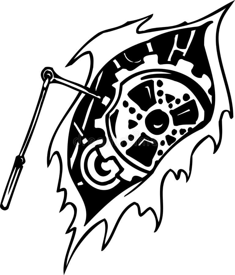 Futuristic Biomechanical Tiger Stock Illustrations – 193 Futuristic ...