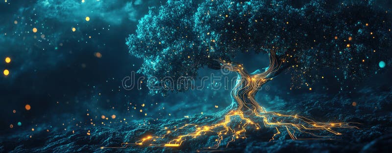 A Biomechanical Tree with Electronic Circuits Running through Its Veins ...