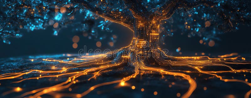 A Biomechanical Tree with Electronic Circuits Running through Its Veins ...