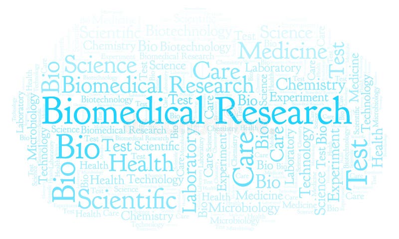 Biomedical Research Background Stock Illustration - Illustration of ...