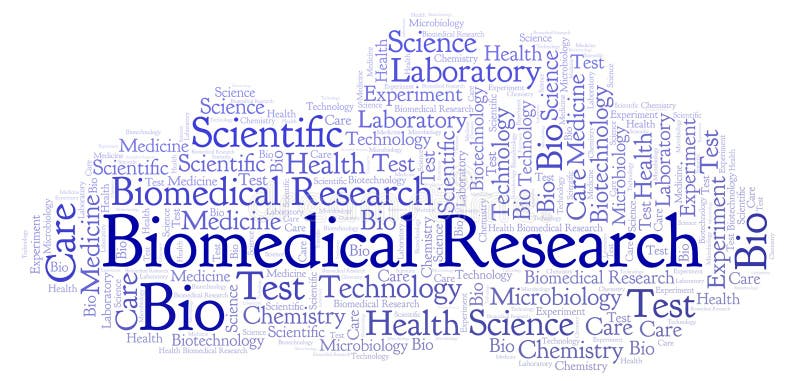 Biomedical Research Background Stock Illustration - Illustration of ...