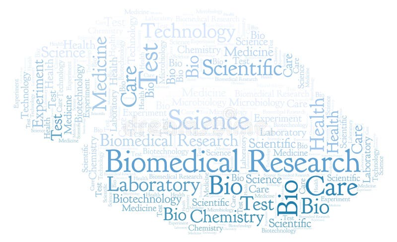 Biomedical Research Background Stock Illustration - Illustration of ...