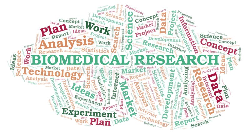 Biomedical Research Background Stock Illustration - Illustration of ...