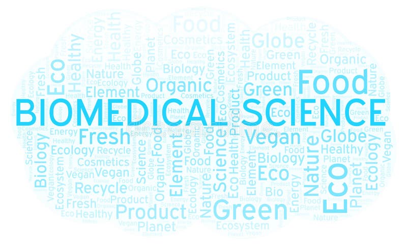 Biomedical Science Word Cloud. Stock Illustration - Illustration of ...