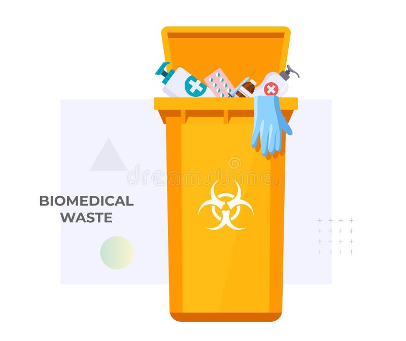 Biomedical Waste Management - Stock Illustration Stock Illustration ...